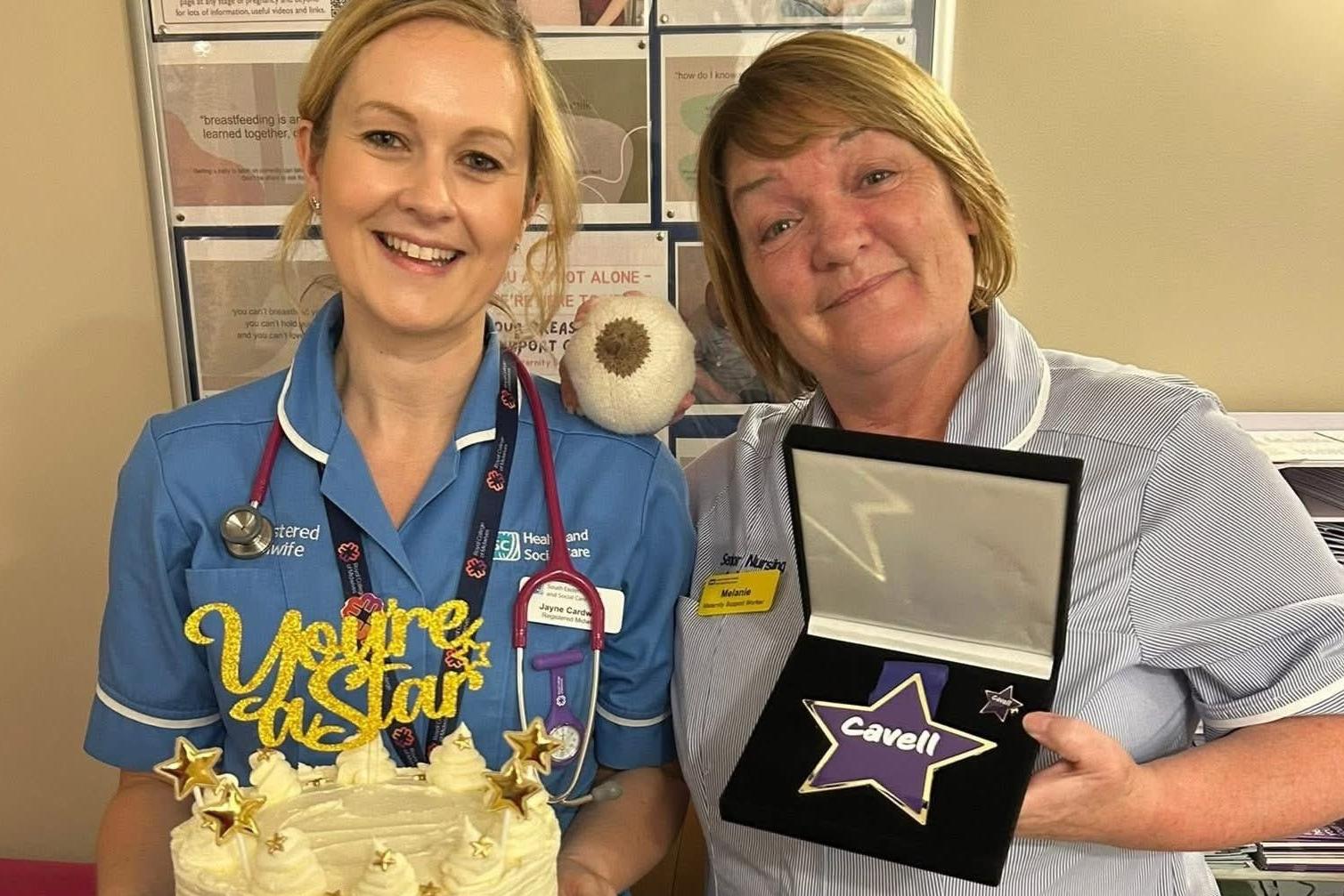 Maternity support worker Melanie ‘shines brightly’ with prestigious ...