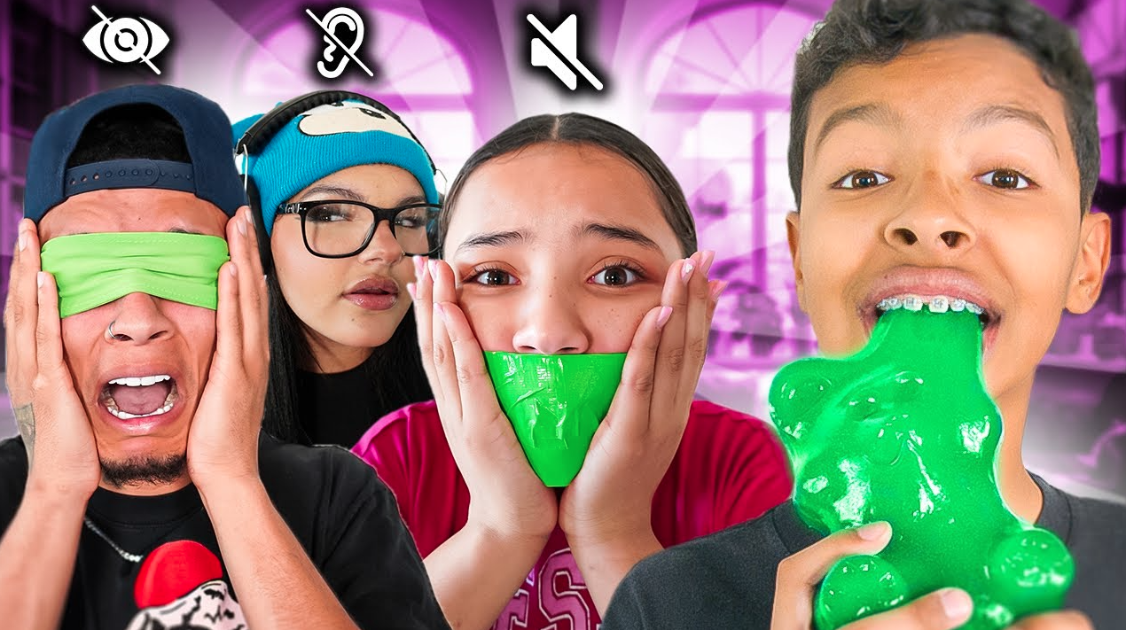 Extreme Blind, Deaf & Mute Challenge — Sour Edition