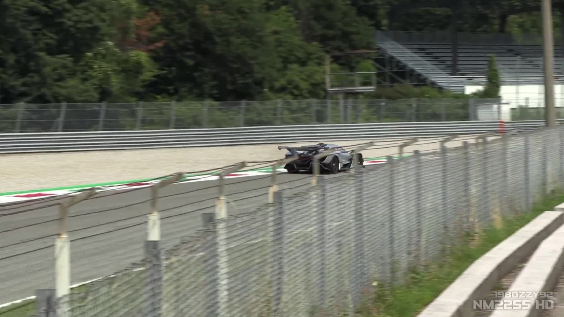 Apollo IE V12 met 9000 tpm motorsound op Monza