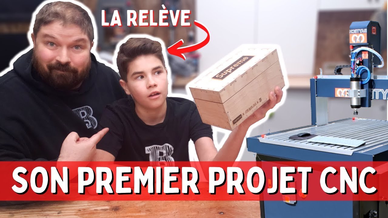 Tuto CNC pour Débutants – J’Apprends les Bases à Mon Fiston