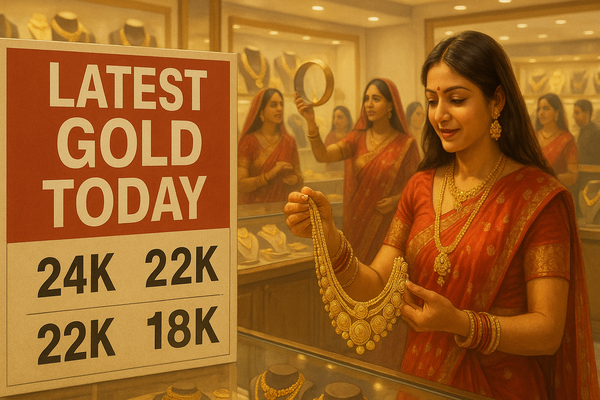24K, 22K, 18K gold rates today: Check latest gold jewellery prices of ...