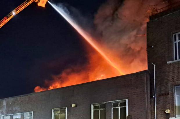‘AVOID’ the area warning as homes EVACUATED near fire in centre of Penge