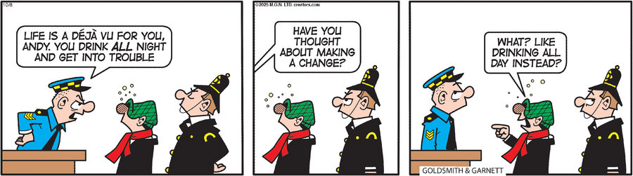 Latest Comics Publications from Andy Capp on October 11, 2025