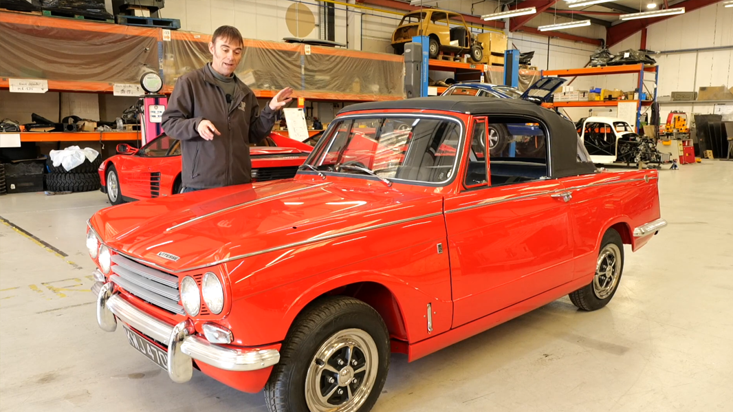 Electric Triumph Vitesse Conversion
