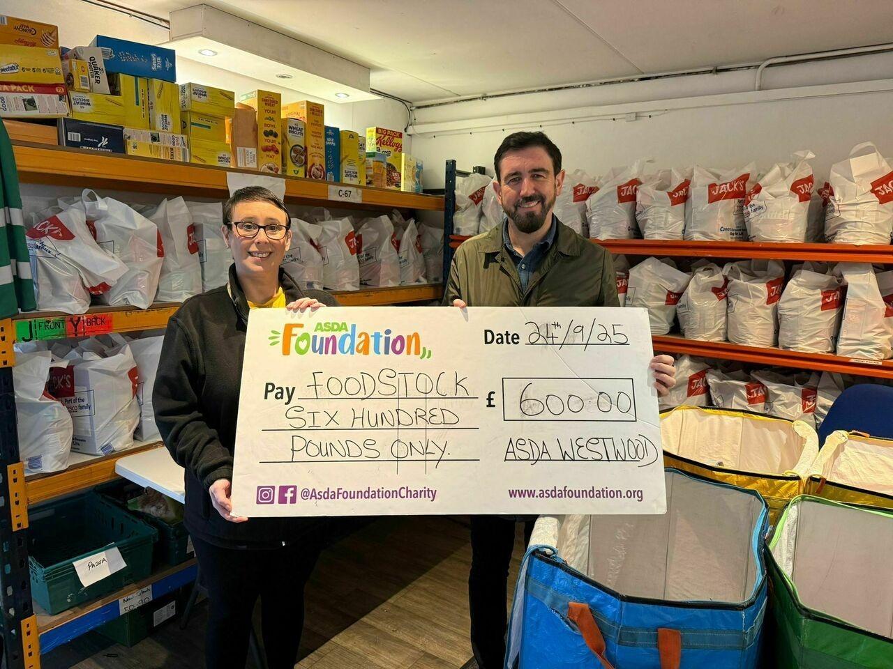 Asda Foundation donates more than £9,000 to foodbanks across Northern ...