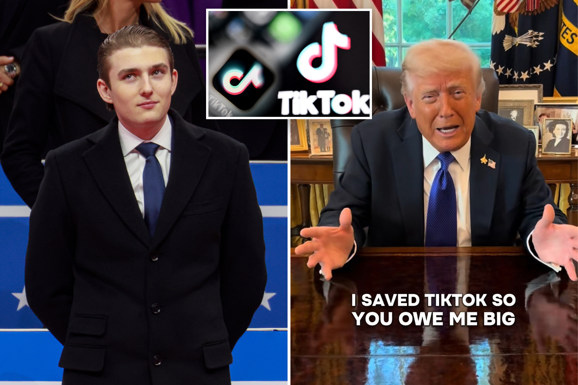 Barron Trump tipped for leading role at TikTok