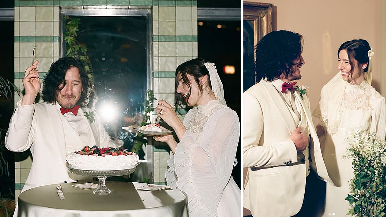Markiplier And Amy Nelson Finally Tied The Knot!