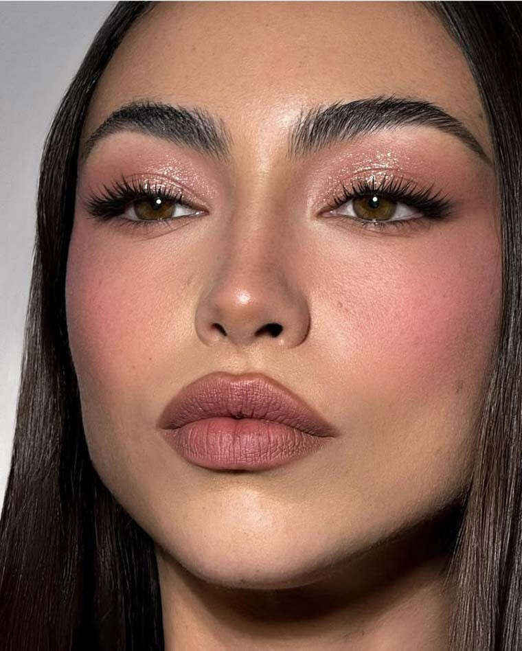 Rosewater Palette: 16 Soft Pink Makeup Ideas That Flatter Brown Skin