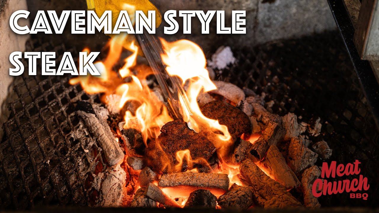 How to cook steak directly on hot coals
