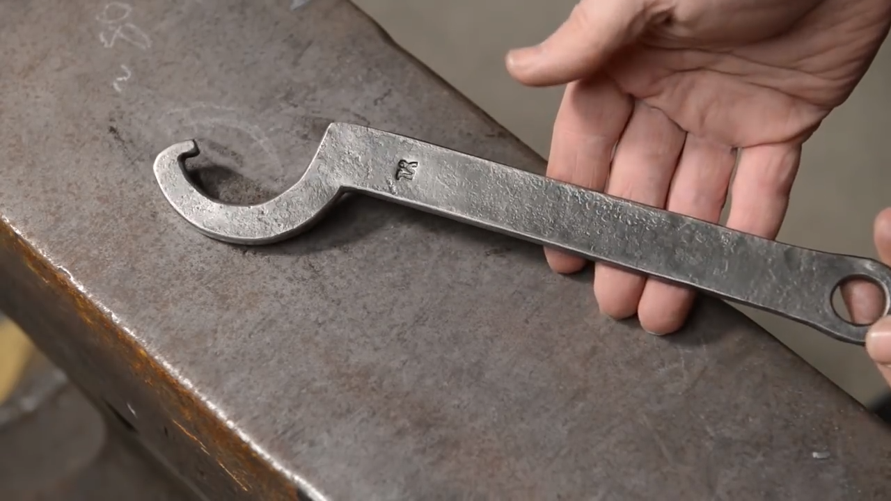 How I blacksmith a C-spanner built to last a lifetime
