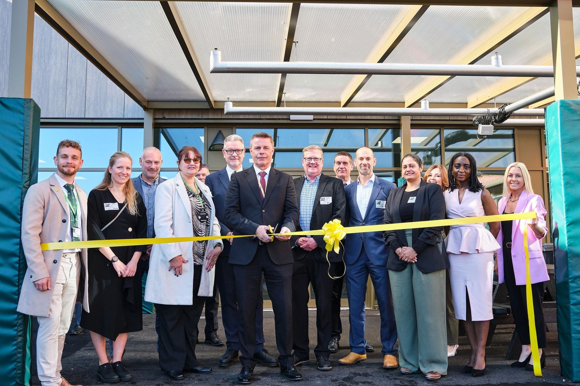 Ribbon cutting ceremony celebrates Yeoman Park Academy new build