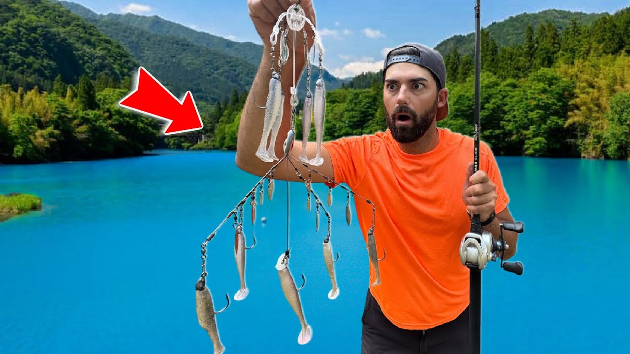 Biggest catch of the year found in secret hidden lake bait test