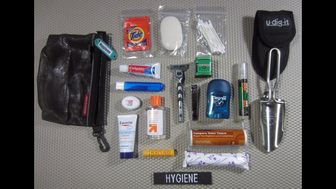 Hygiene Module for Bug Out Bag