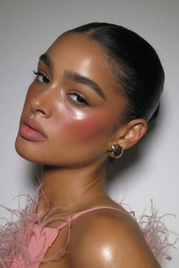 Rosewater Palette: 16 Soft Pink Makeup Ideas That Flatter Brown Skin