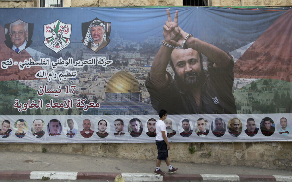 Report claims Israel will free Barghouti, other top terror convicts