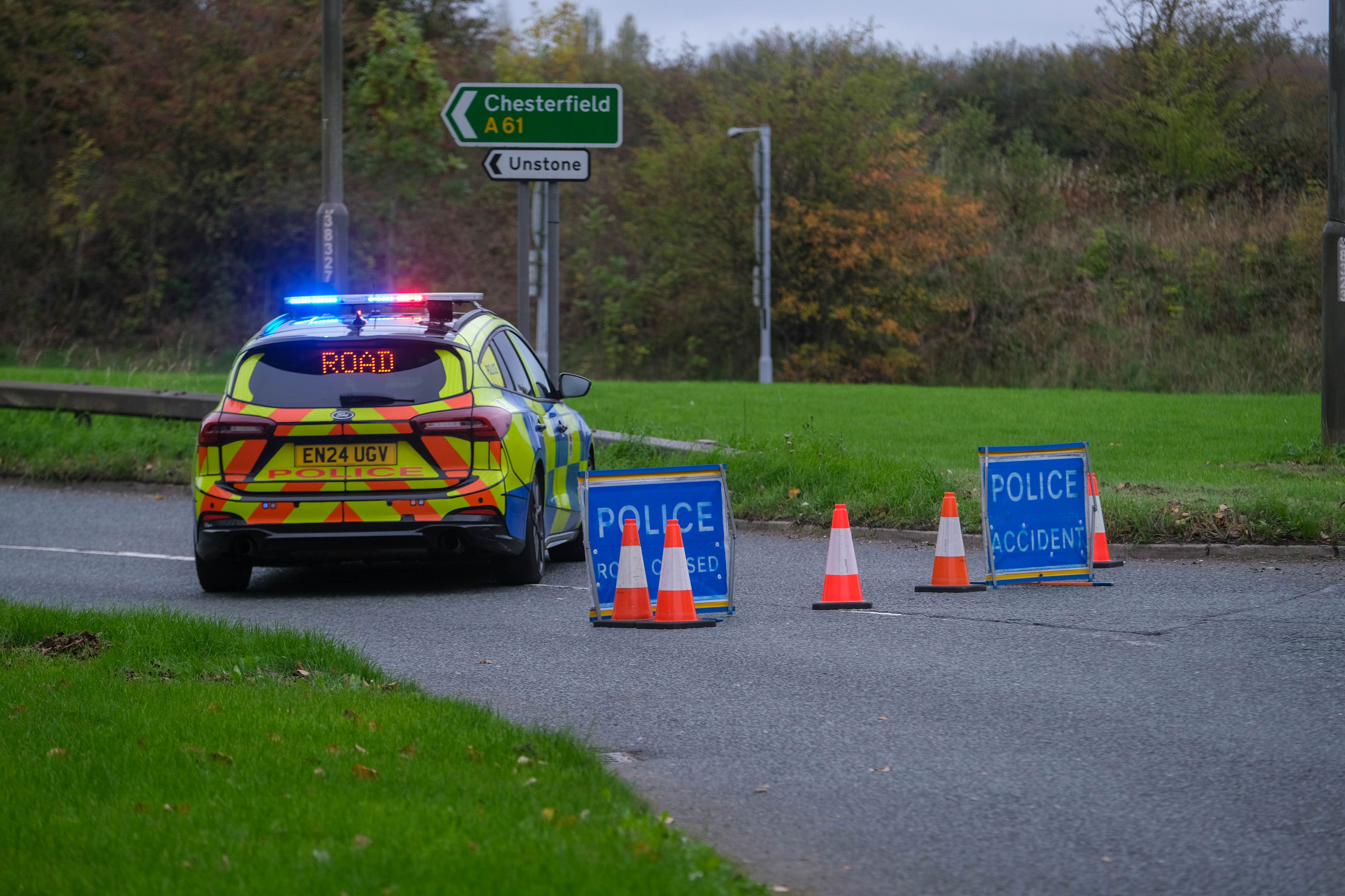 A61 Dronfield: Woman fighting for life after serious collision on major ...