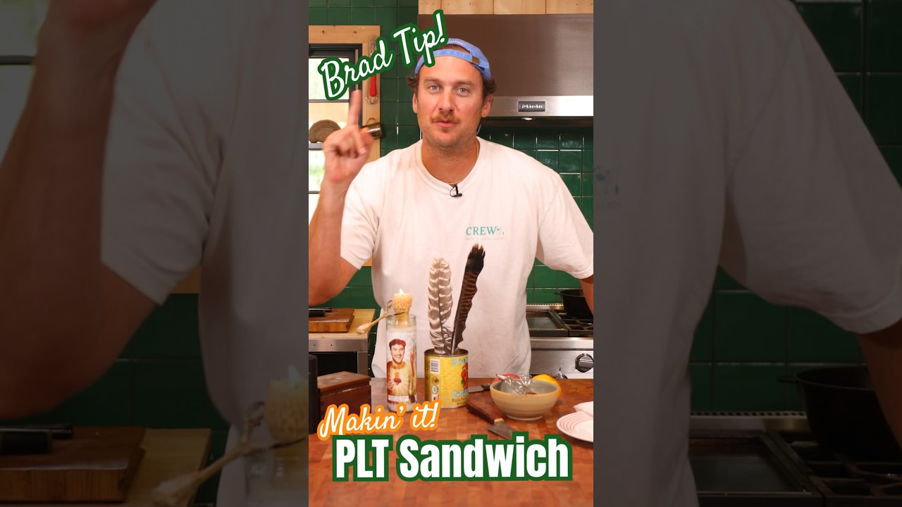 Make this quick pork roll tomato sandwich in 10 minutes