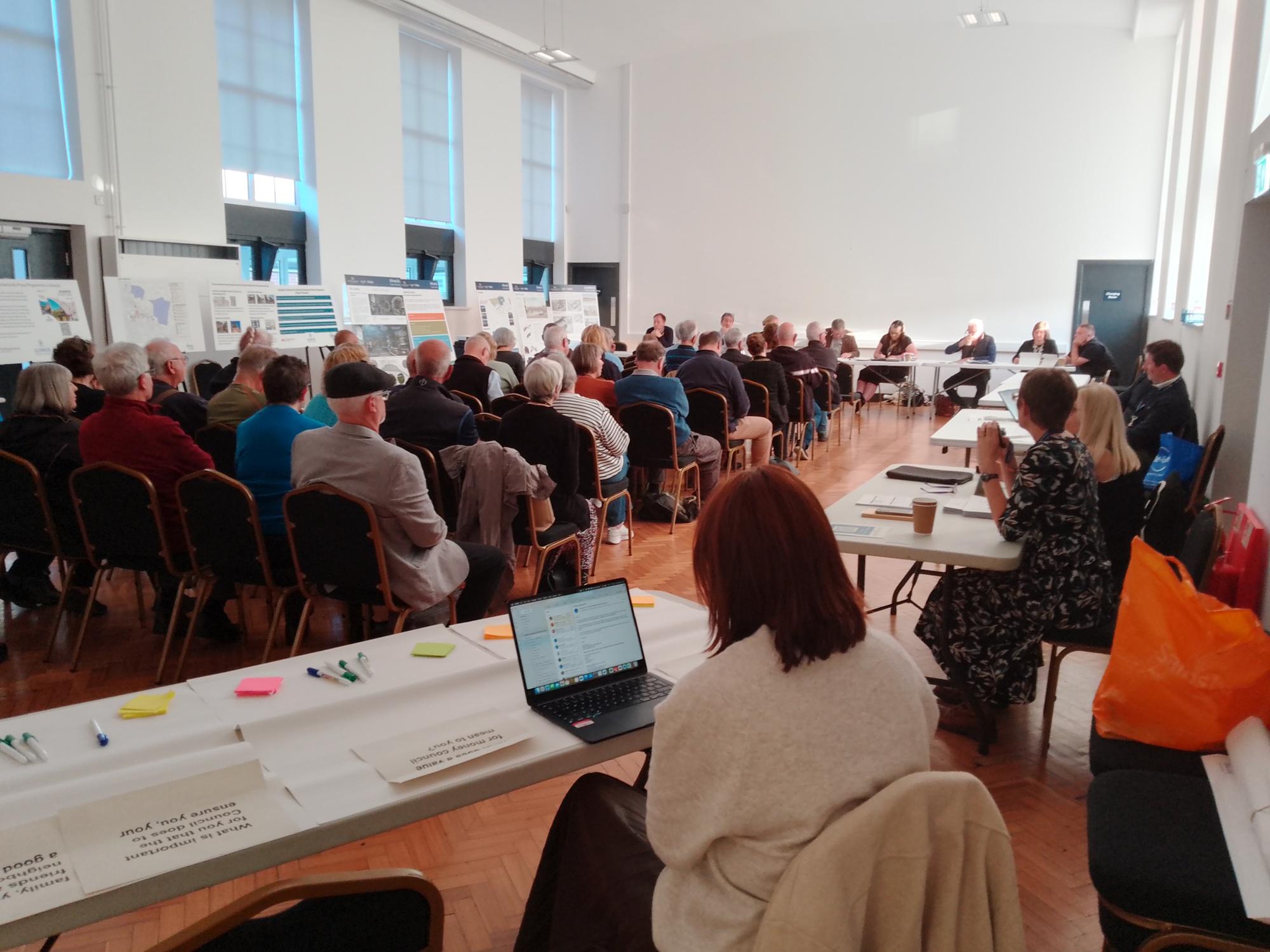 Bus station and cobbles schemes discussed at new-style council meeting ...