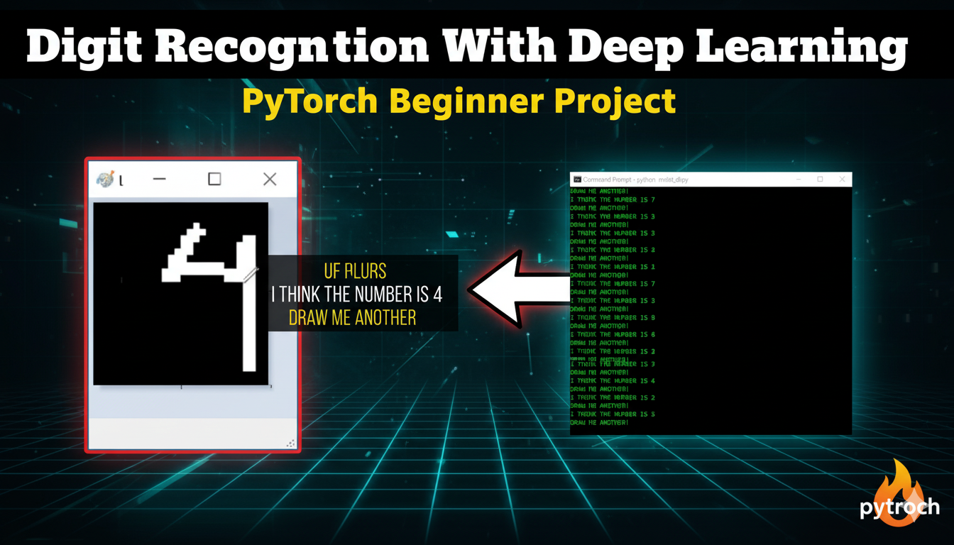 Digit Recognition With Deep Learning — PyTorch Beginner Project