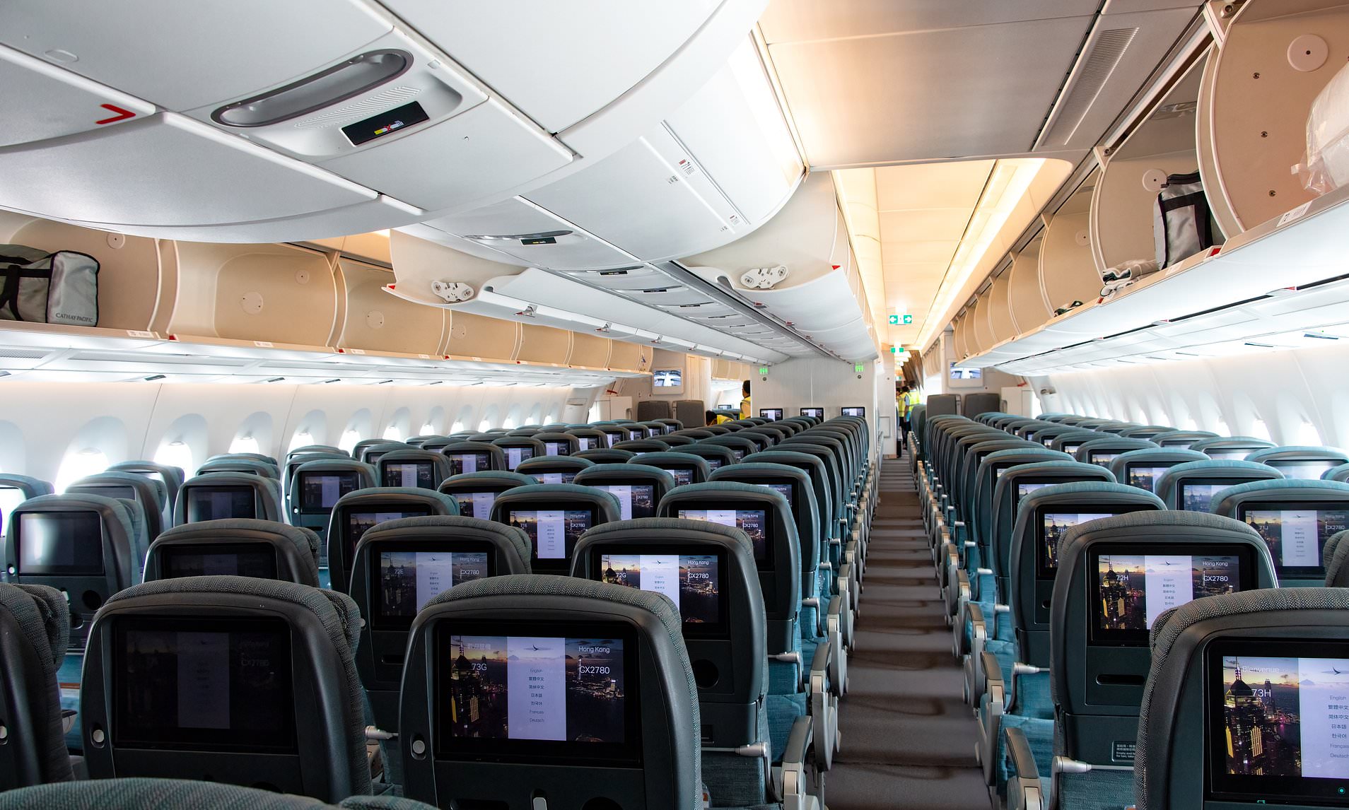 World's best economy class named - with high-tech seats and Michelin ...