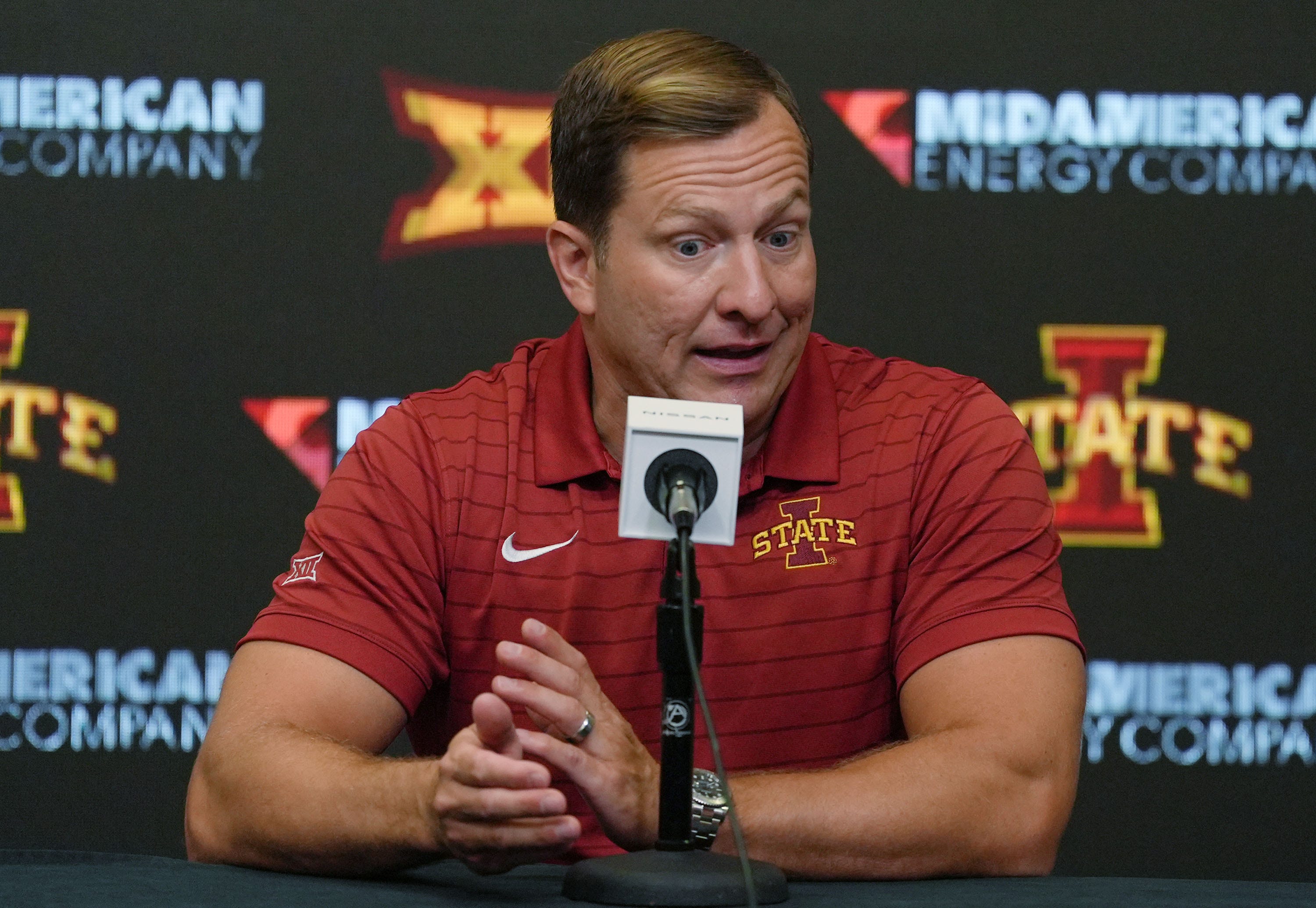 Iowa State basketball coach T.J. Otzelberger names starting five for ...