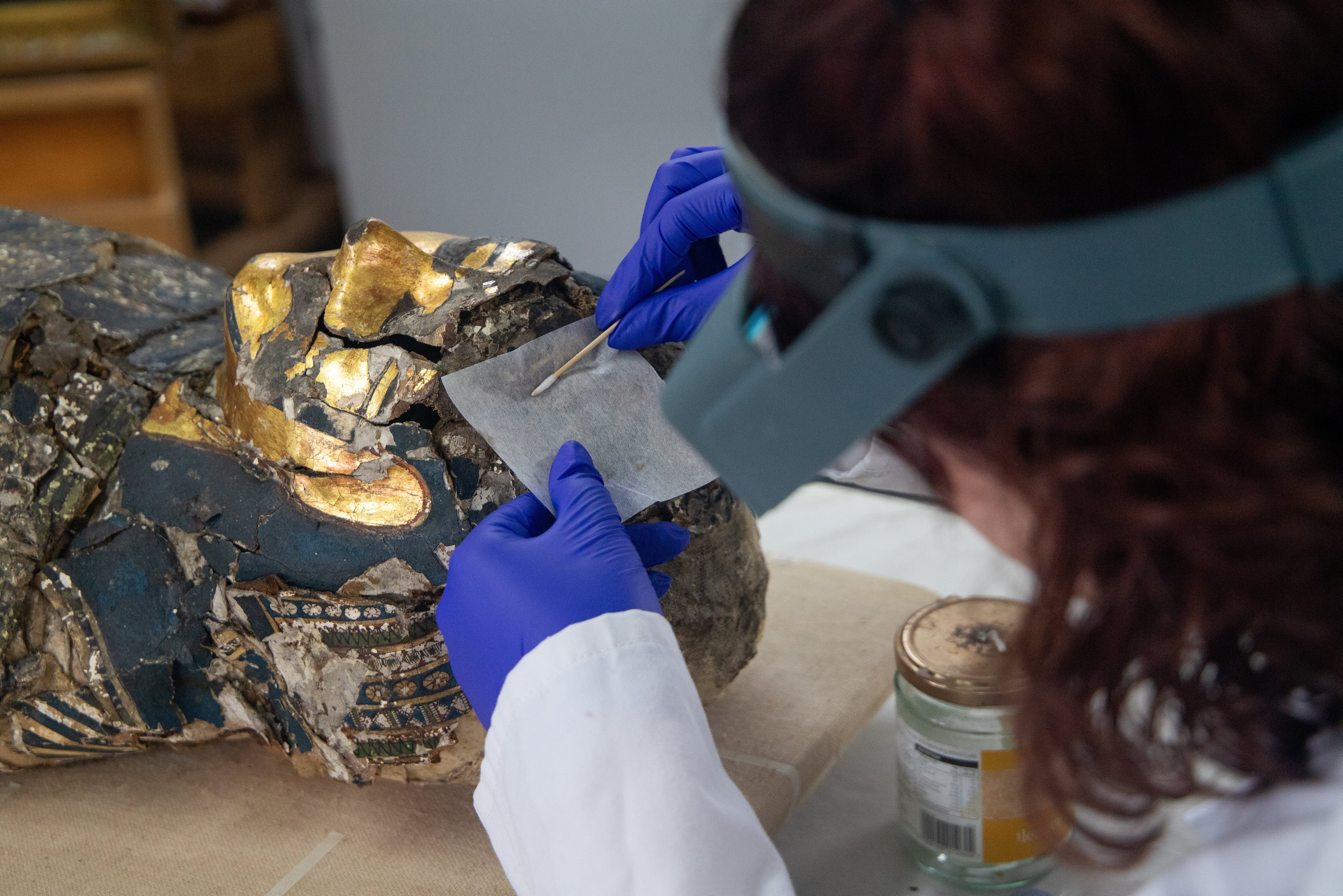 'We’re carefully repairing a 2,300-year-old Egyptian mummy - now he's ...