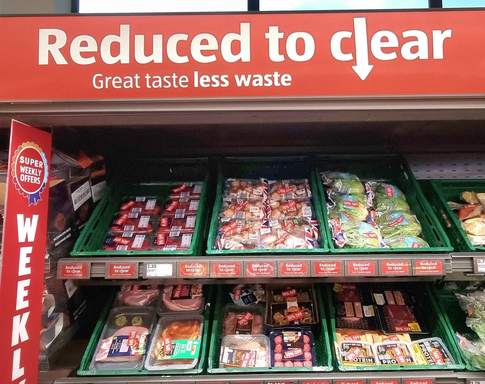 Aldi rolls out in store reduction zones in Leicestershire stores