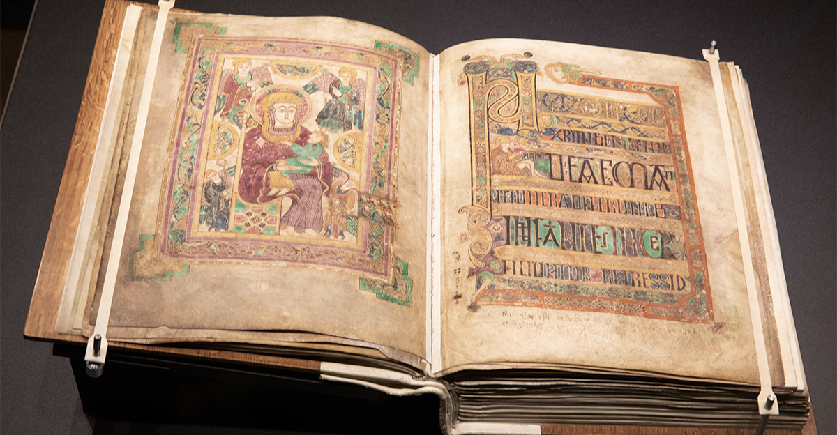 The spectacular Book of Kells has survived 1,200 years. James Joyce ...