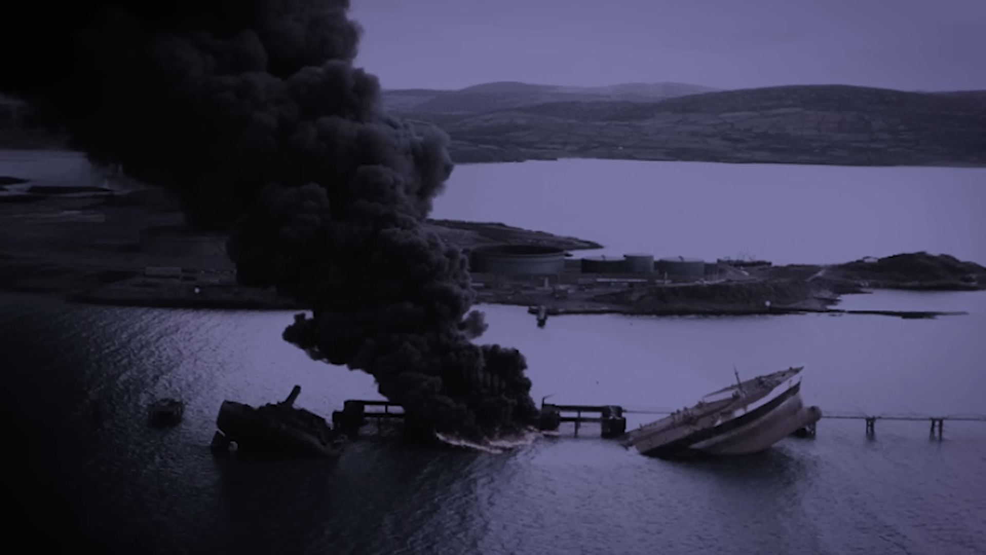 The oil explosion that sent shrapnel flying 6 miles