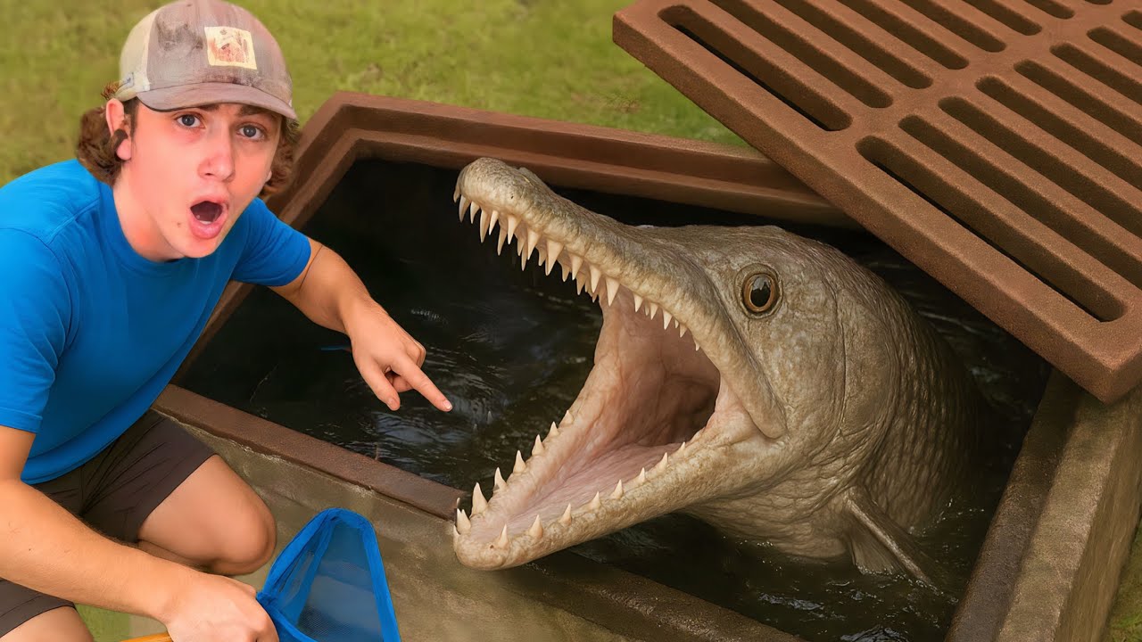 Exploring a Sewer Turned Into a Rare Fish Rescue Mission