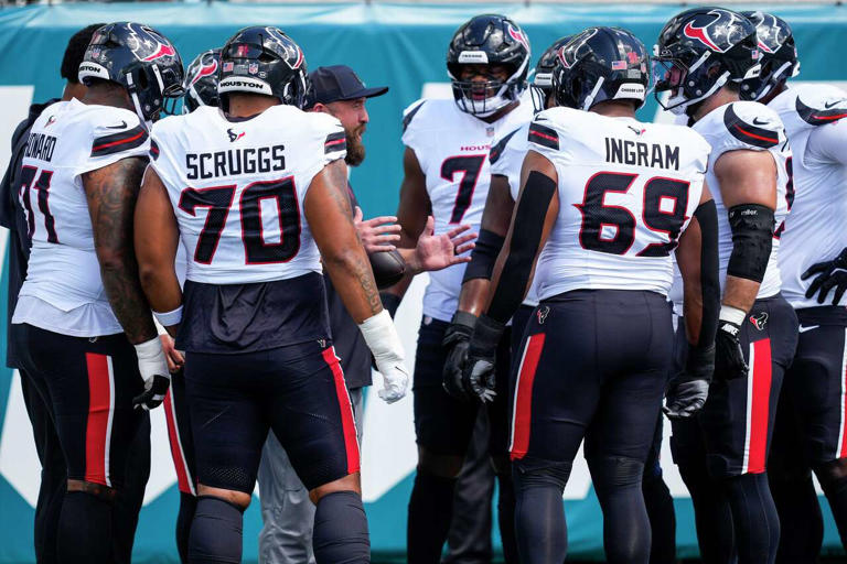 The Texans remade their offensive line. The early results seem promising