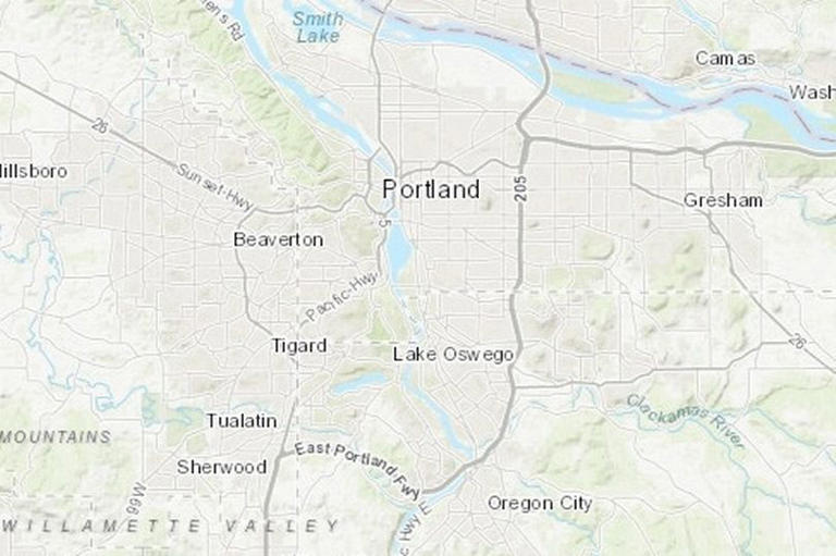 Portland fires map blasts Trump's wild claim ‘war-ravaged city is ...