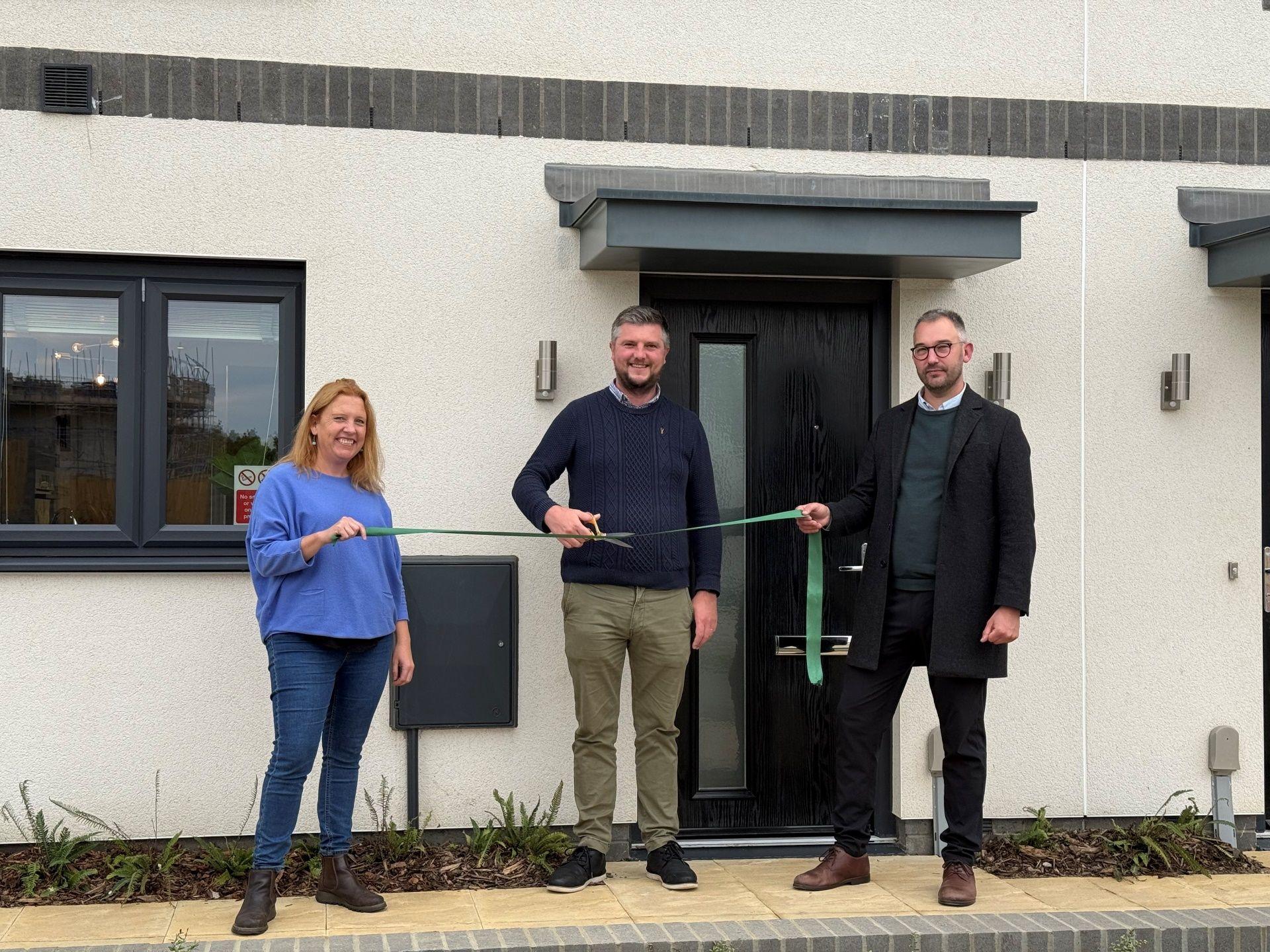 Council Leader opens show home at new Hastings development