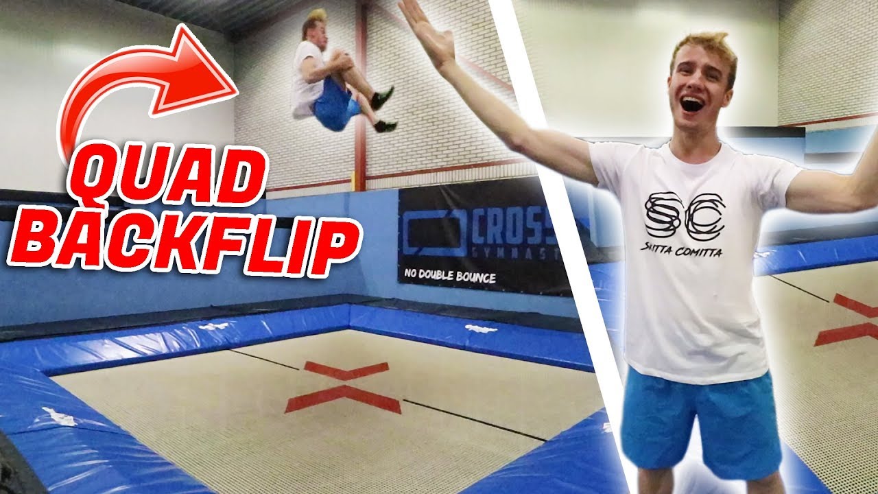 Finally Nailed the Quad Backflip Again