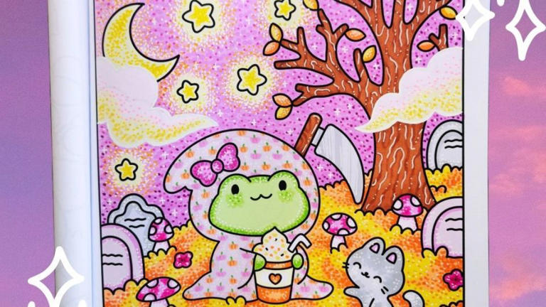 The rise of ‘cozy coloring’: Finding calm in simplicity