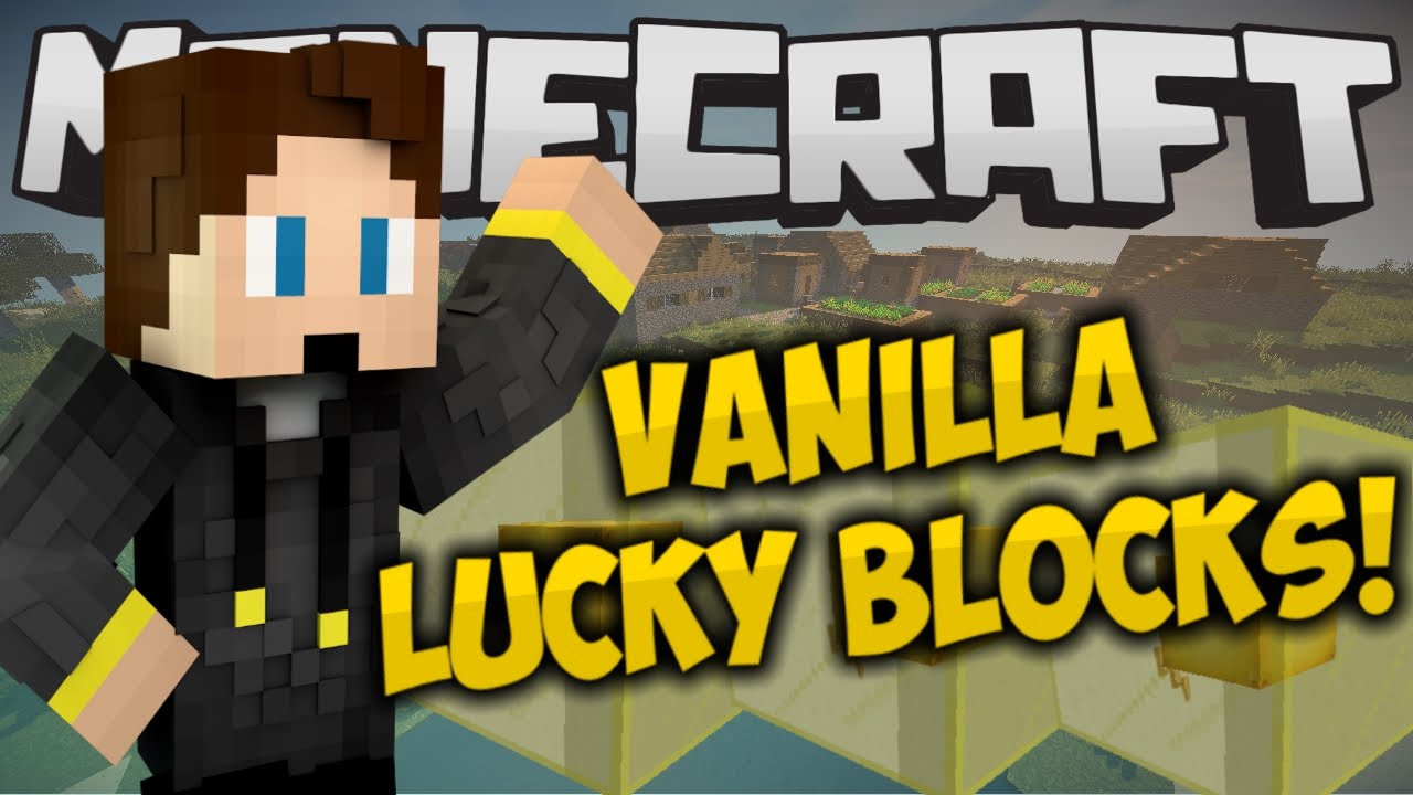 Vanilla Lucky Blocks: One Command Creations in Minecraft (No Mods)