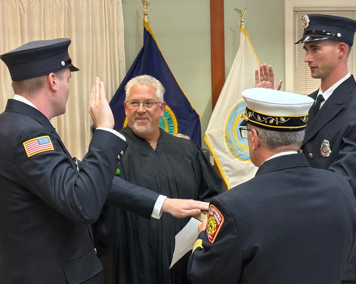 2 New Firefighters Join The Crew At Newtown Fire Rescue