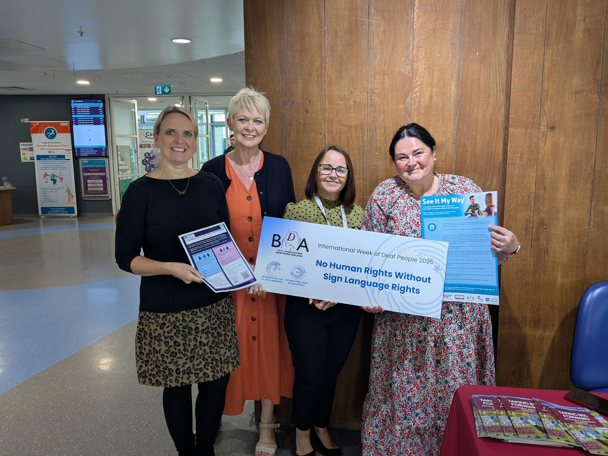 Belfast Trust celebrates International Week of Deaf People