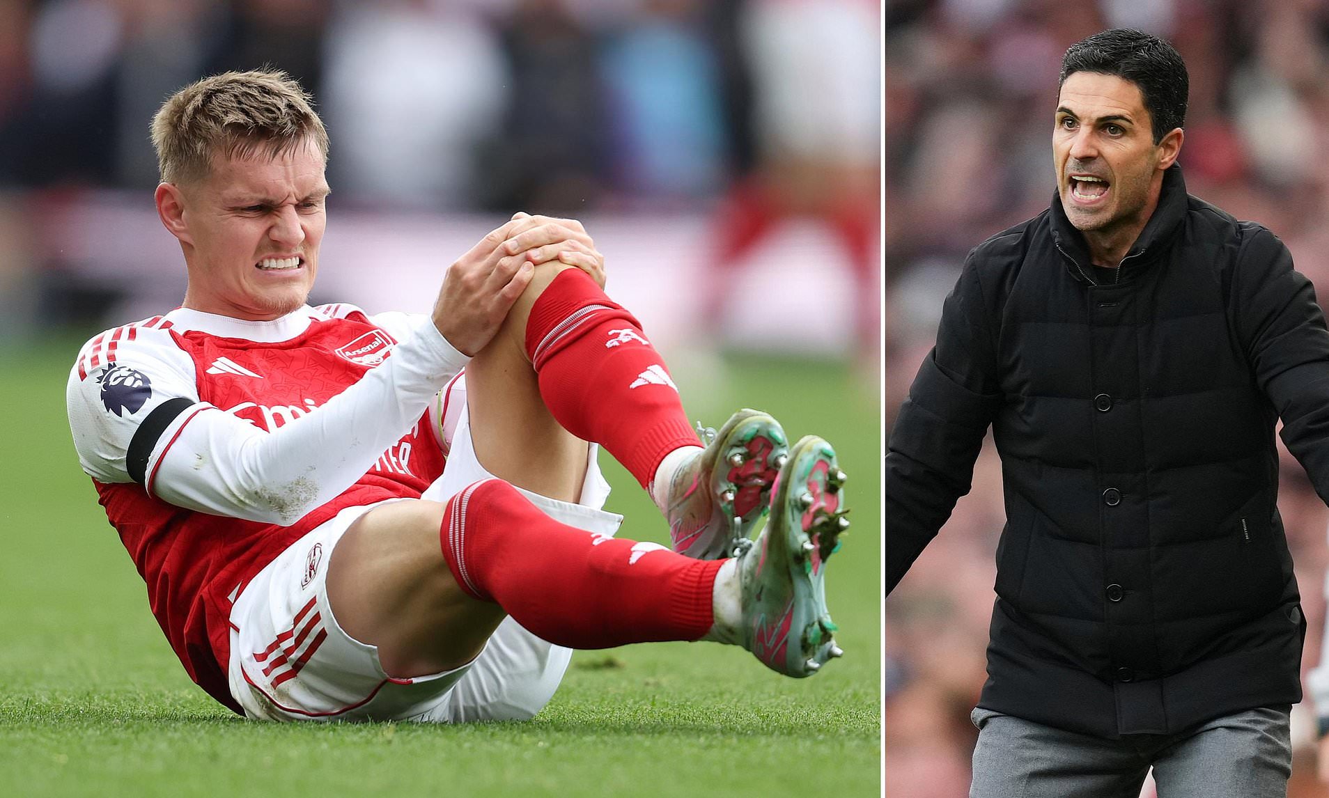 Doctor gives BLEAK prognosis over severity of Arsenal captain Martin ...
