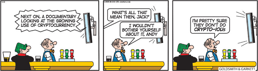 Latest Comics Publications from Andy Capp on October 11, 2025