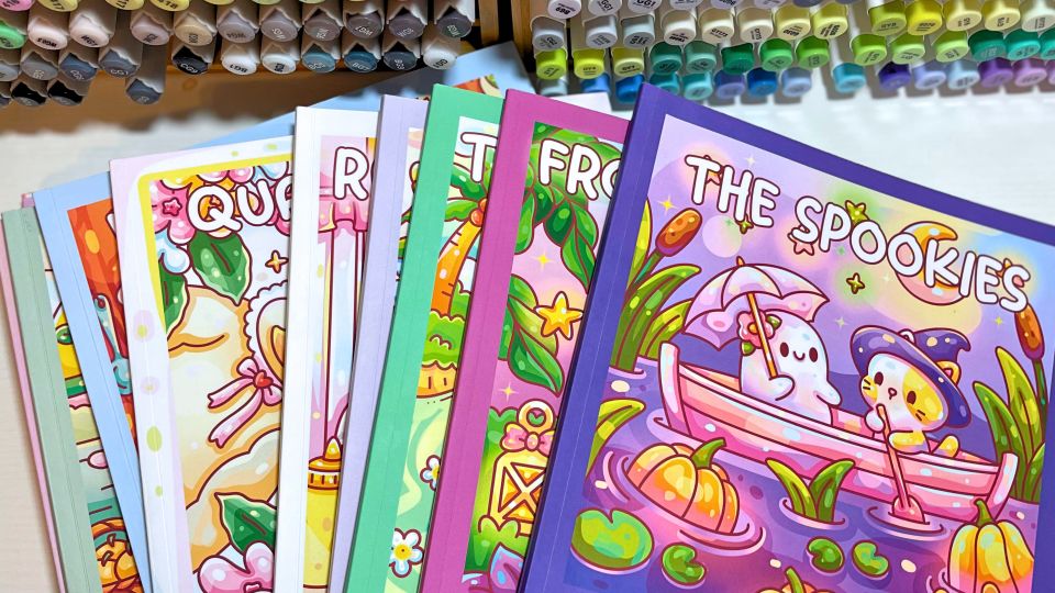 The rise of ‘cozy coloring’: Finding calm in simplicity