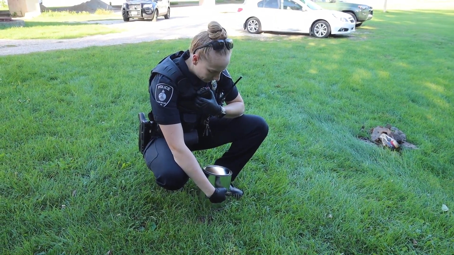 A Relaxing Afternoon Dragging Weapons From the River