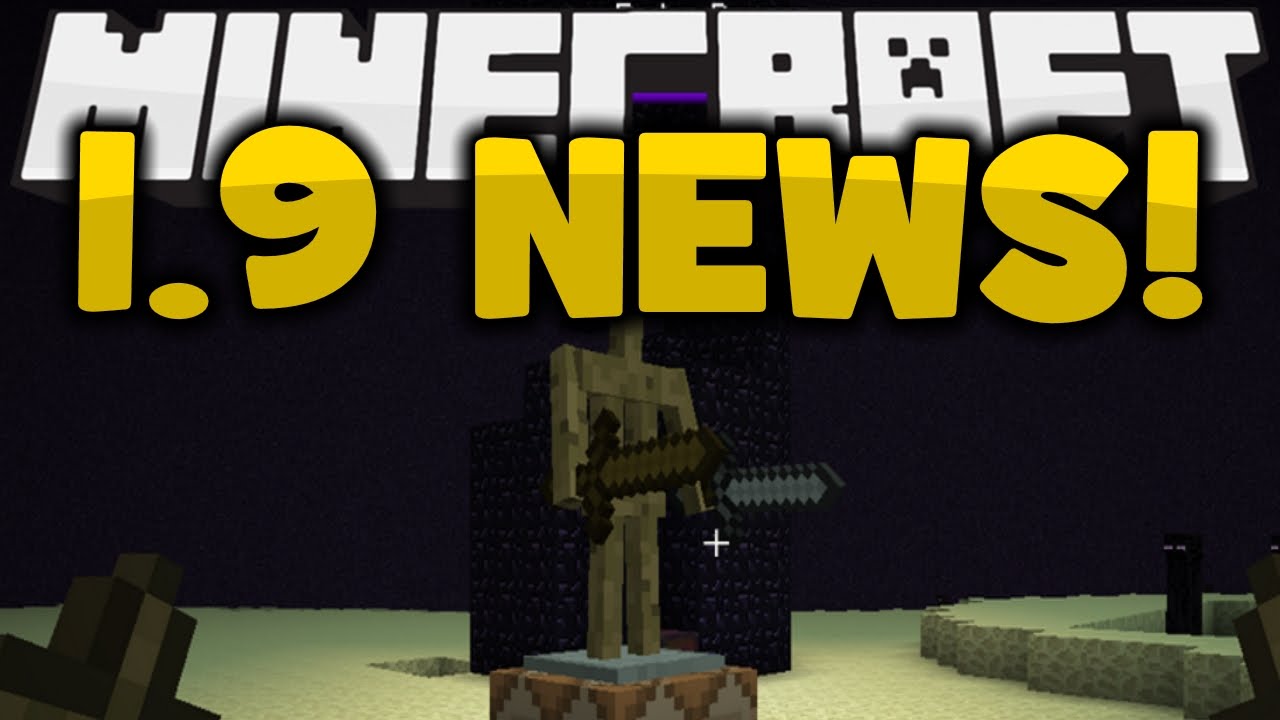 Minecraft 1.9 News: End Revamp, MineCon Release, and Mystery Block