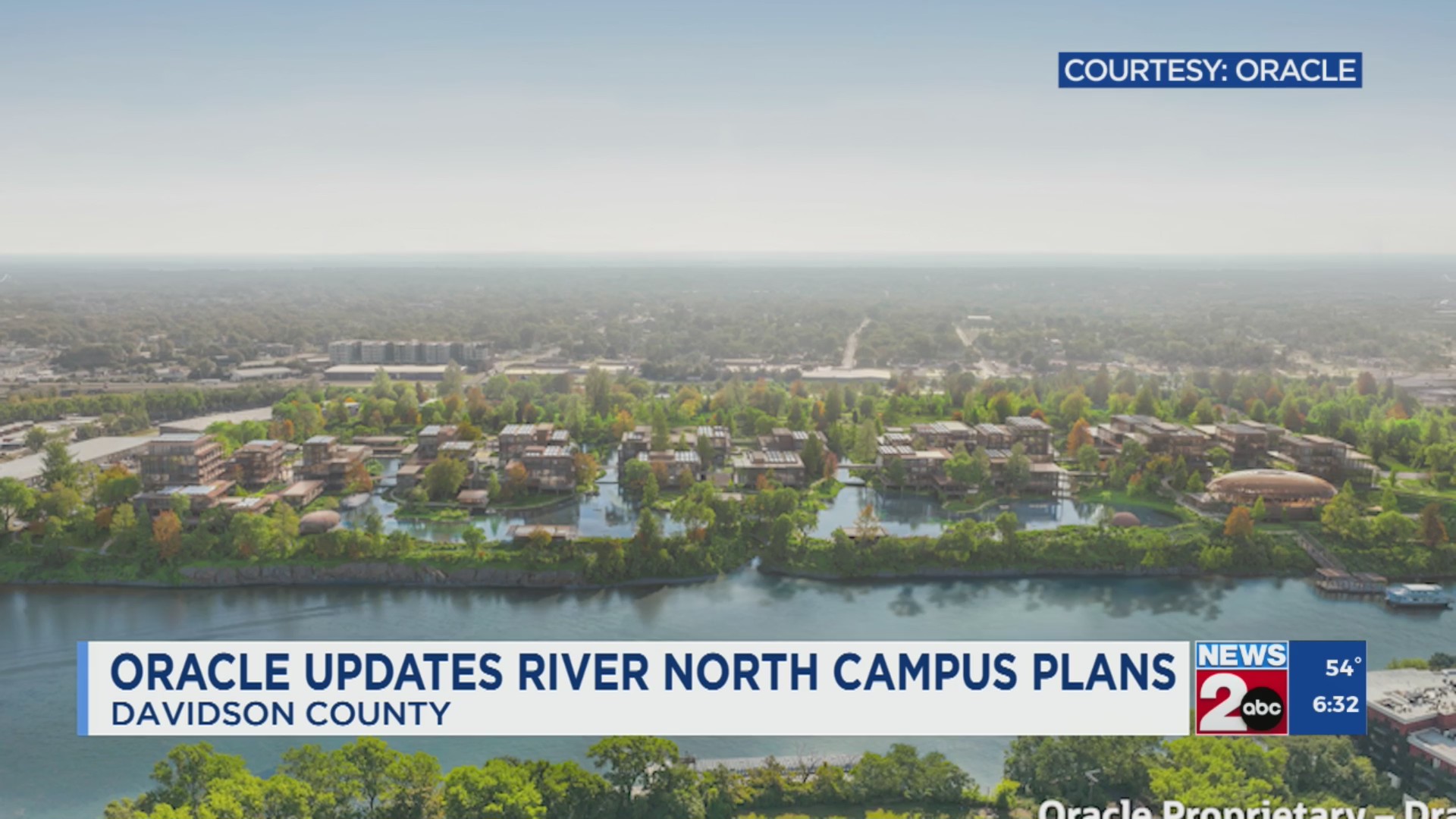 Oracle updates River North campus plans