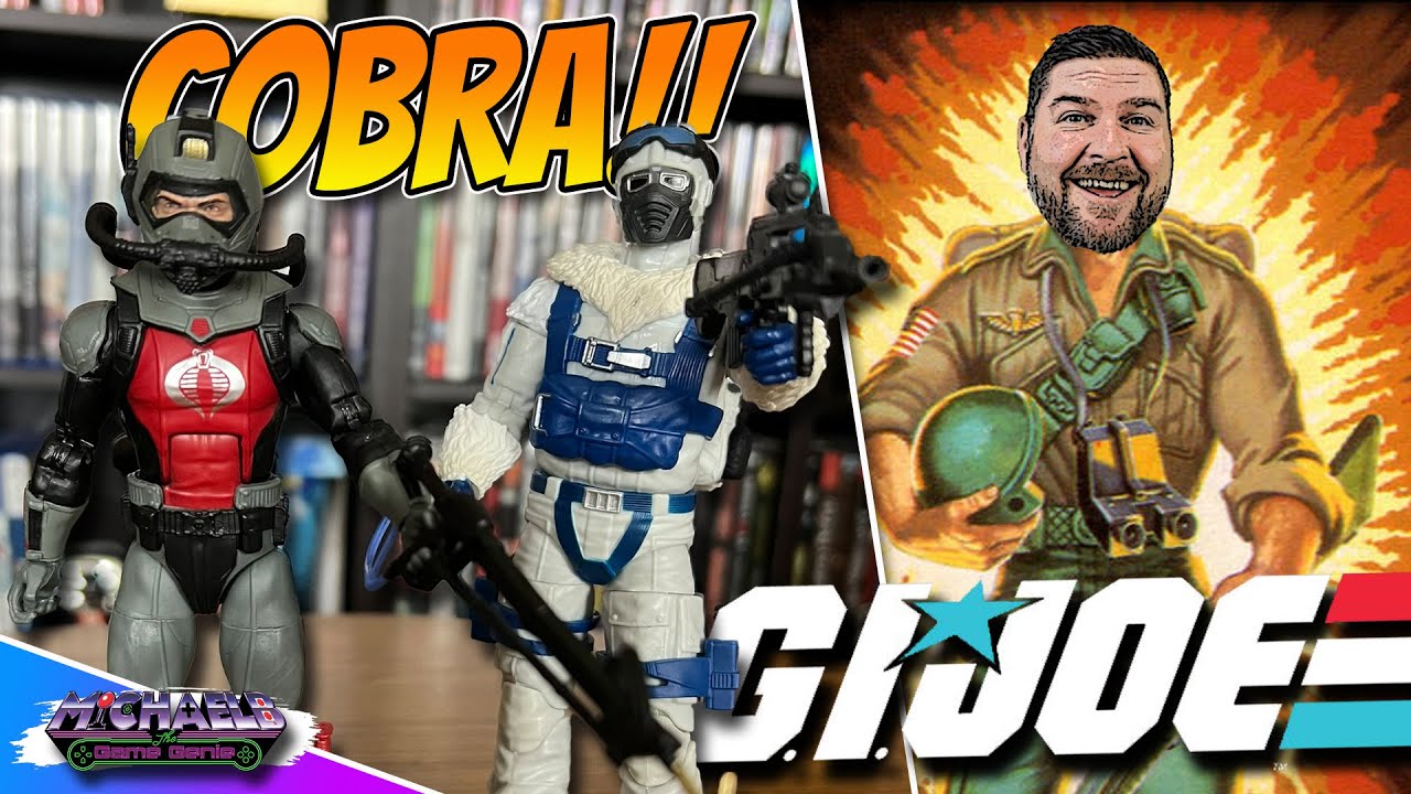 G.I. Joe Classified Retro Snow Serpent & Cobra Eel Review!