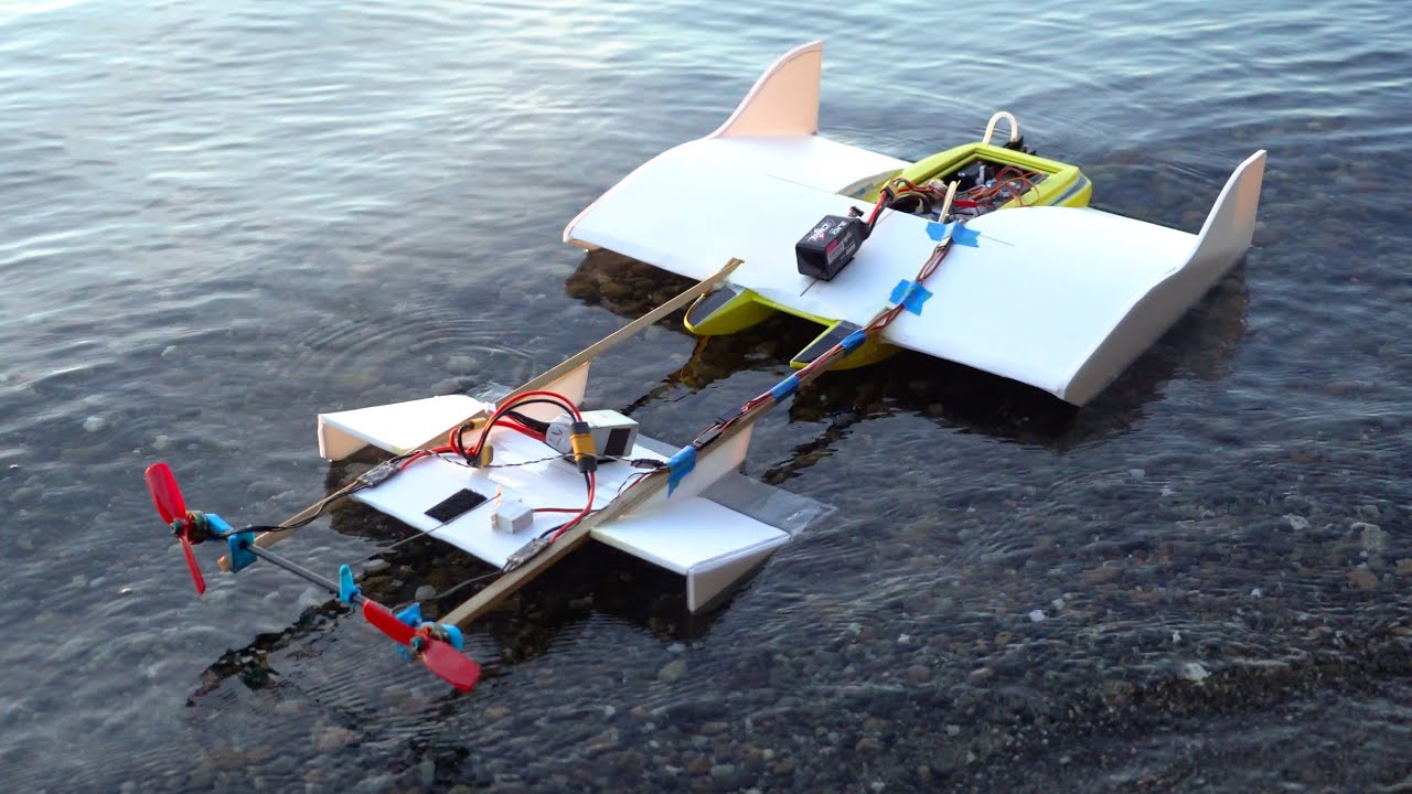 RC Speedboat with Ground Effect: Performance Test