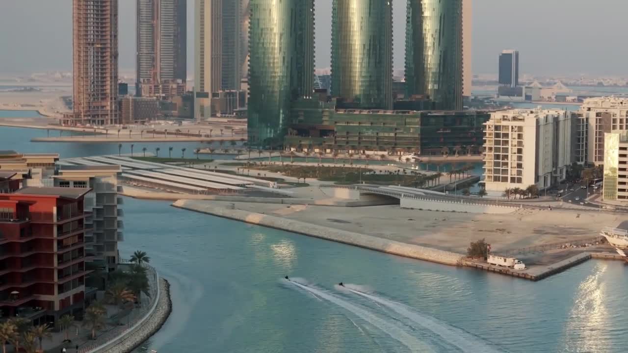 Drone Views of Manama: Bahrain's Futuristic Capital