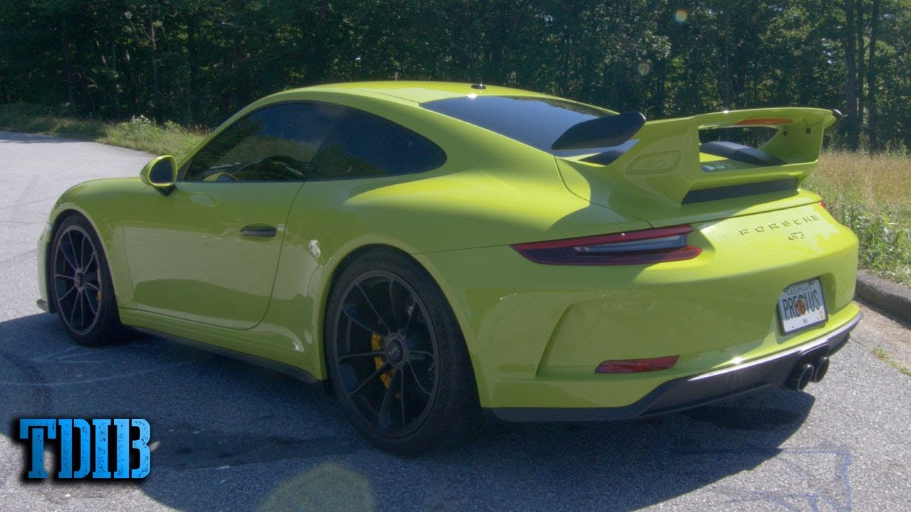Manual Porsche GT3 review hits 9000RPM of heavenly engine sound