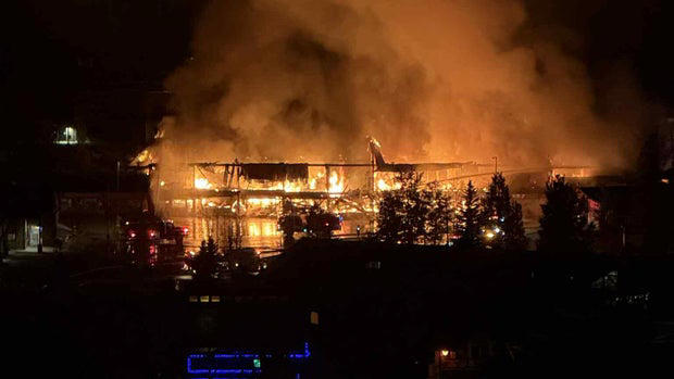 Fire destroys shopping center in Nederland, investigation set to begin ...