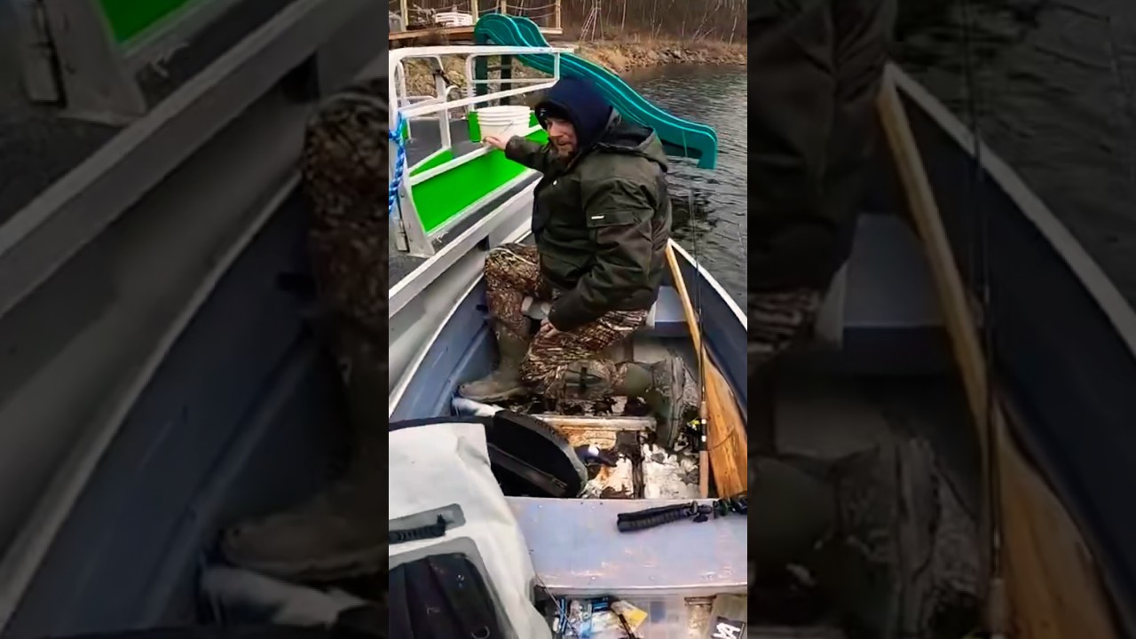 We wrecked our boat!